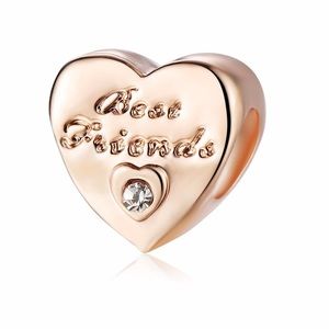 Pandora | Jewelry | Pandora Rose Friendship Heart Charm Brand New ...
